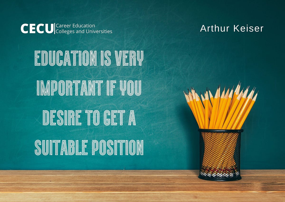 Understand The Importance of Education In Our Life | by Arthur Keiser ...