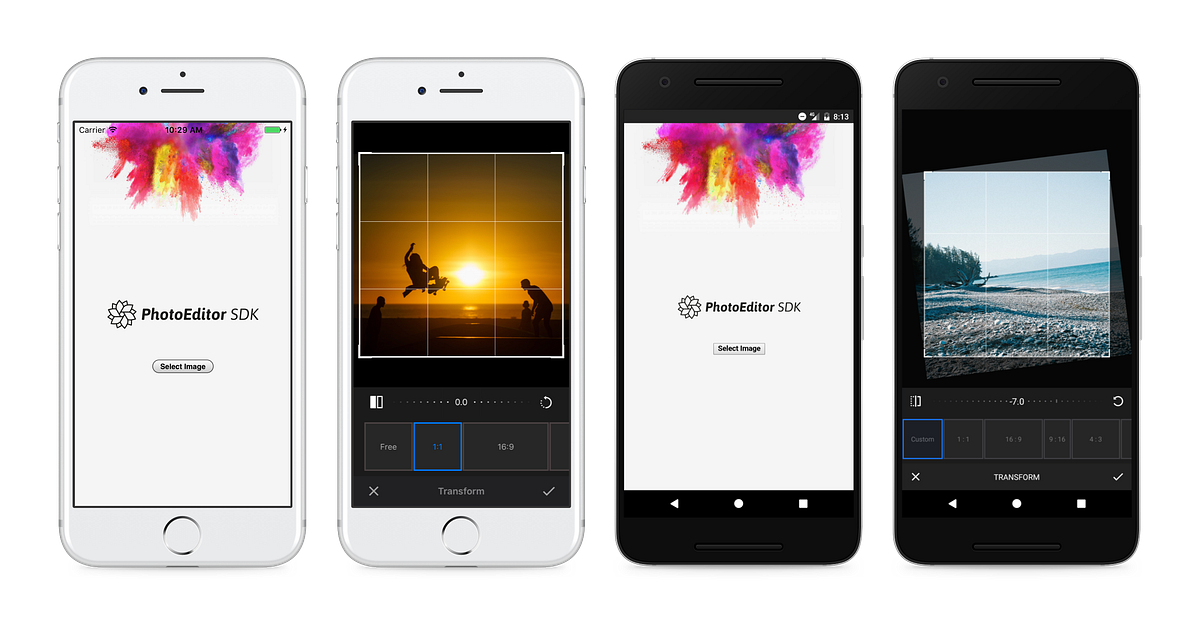 PhotoEditor SDK + Cordova & Ionic | by Malte Baumann | IMG.LY | Medium