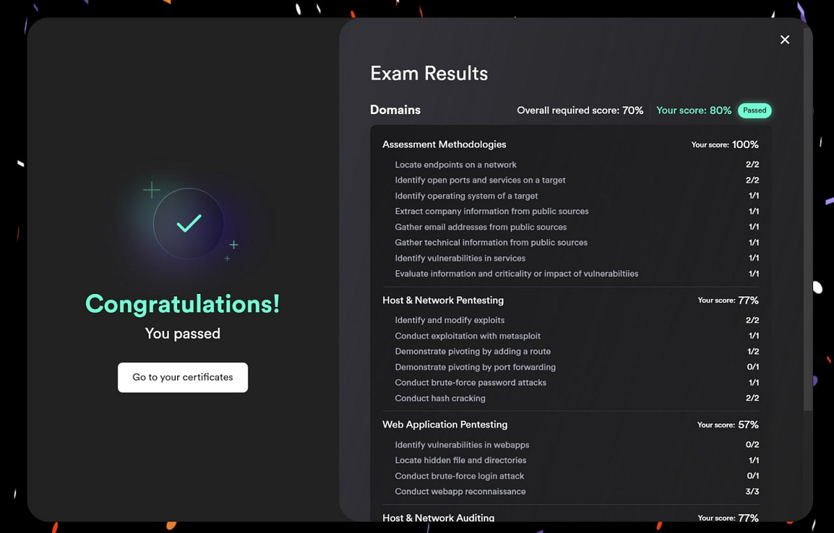 How I Passed INE’s eJPT v2 exam on my second try: A review | by Alvin C | Medium