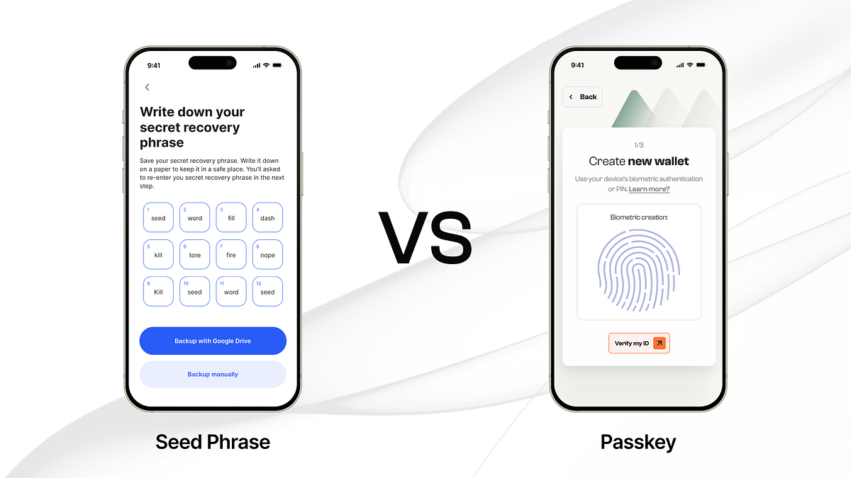 🔐 No More Seed Phrases: How Incentiv Uses Passkeys for Safer, Smarter Wallets | by Incentiv | Medium
