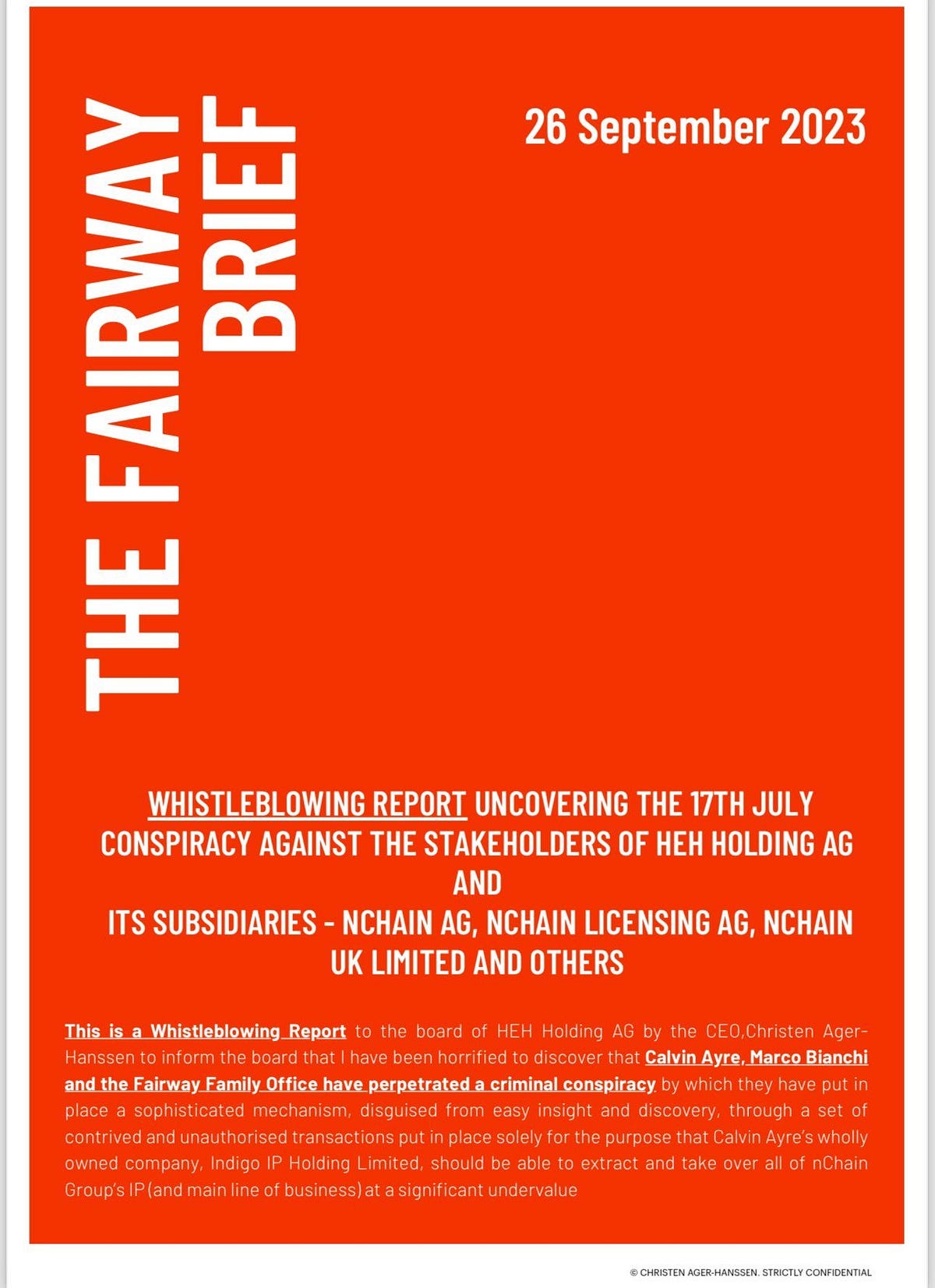 The Tale Of A BSV Culture Shock: Why Both Craig Wright And Christen ...