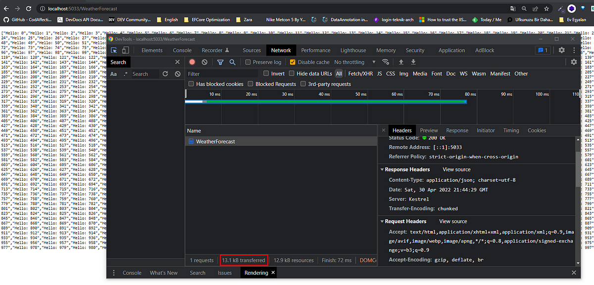 .Net Core Response Compression. Evet, tekrardan merhabalar bu yazımızda ...