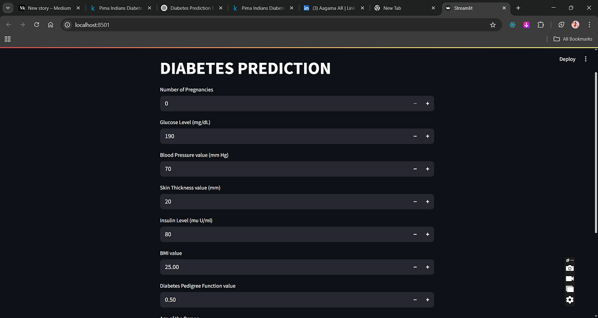 Build a Diabetes Prediction Web App Using Machine Learning — A Beginner ...