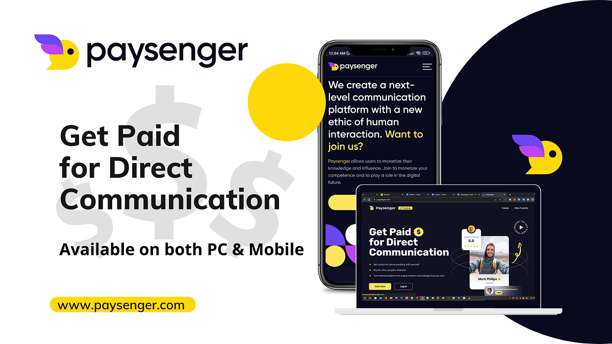 Re-introducing Paysenger. The next-generation communication tool | by ...