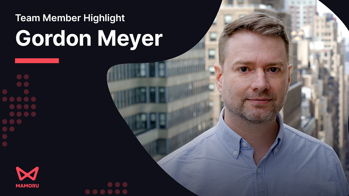Gordon Meyer named new Head of Marketing at Mamoru | by Mamoru Blog ...