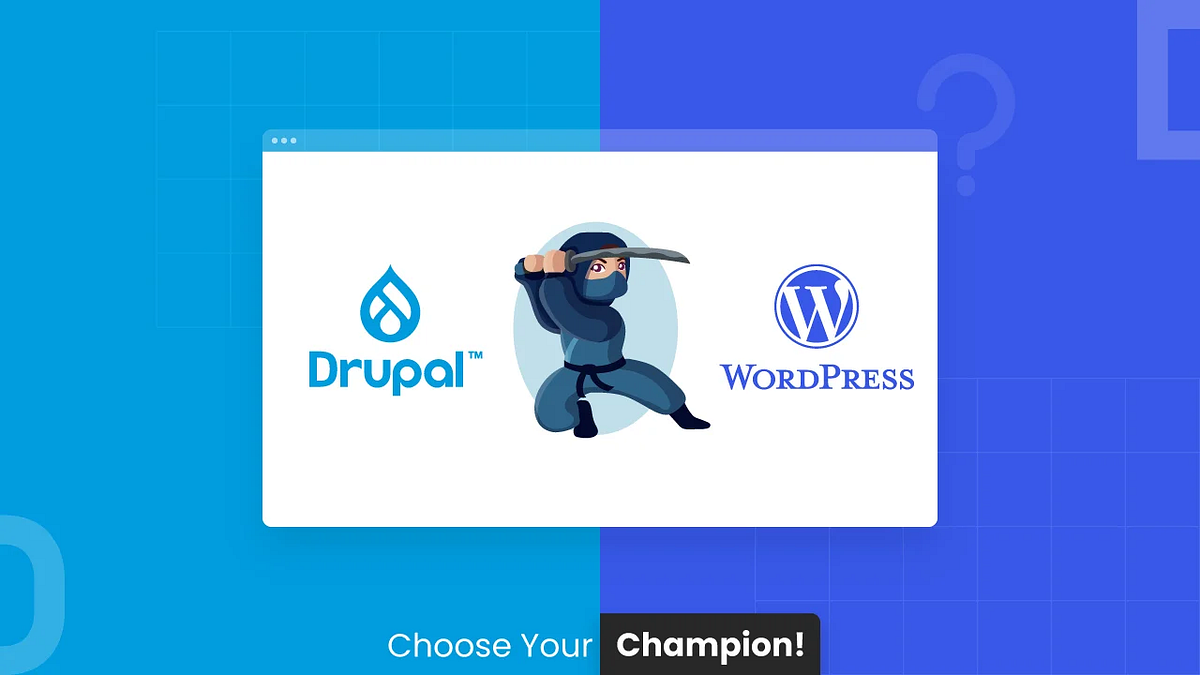 Web Wars: Drupal vs. WordPress — Choose Your Champion! | by ...