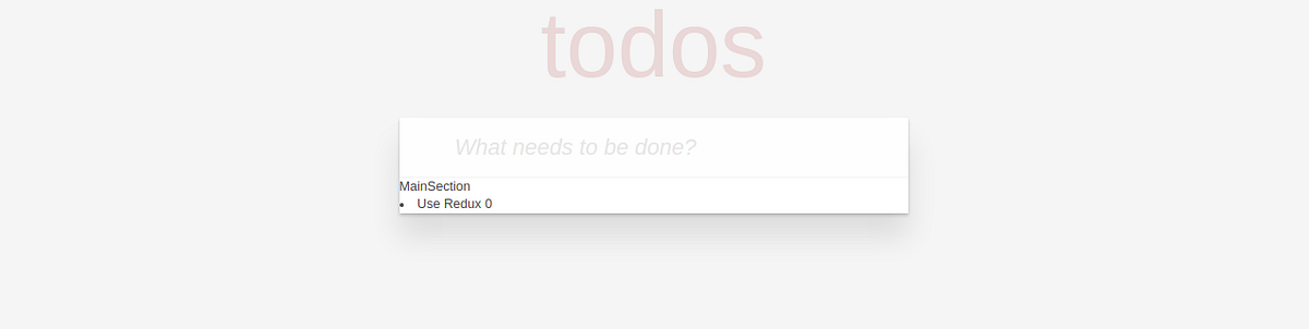 Creating Redux TodoMVC App Using ES6/7 Part 3: Separate Presentational Components | by Juan ...