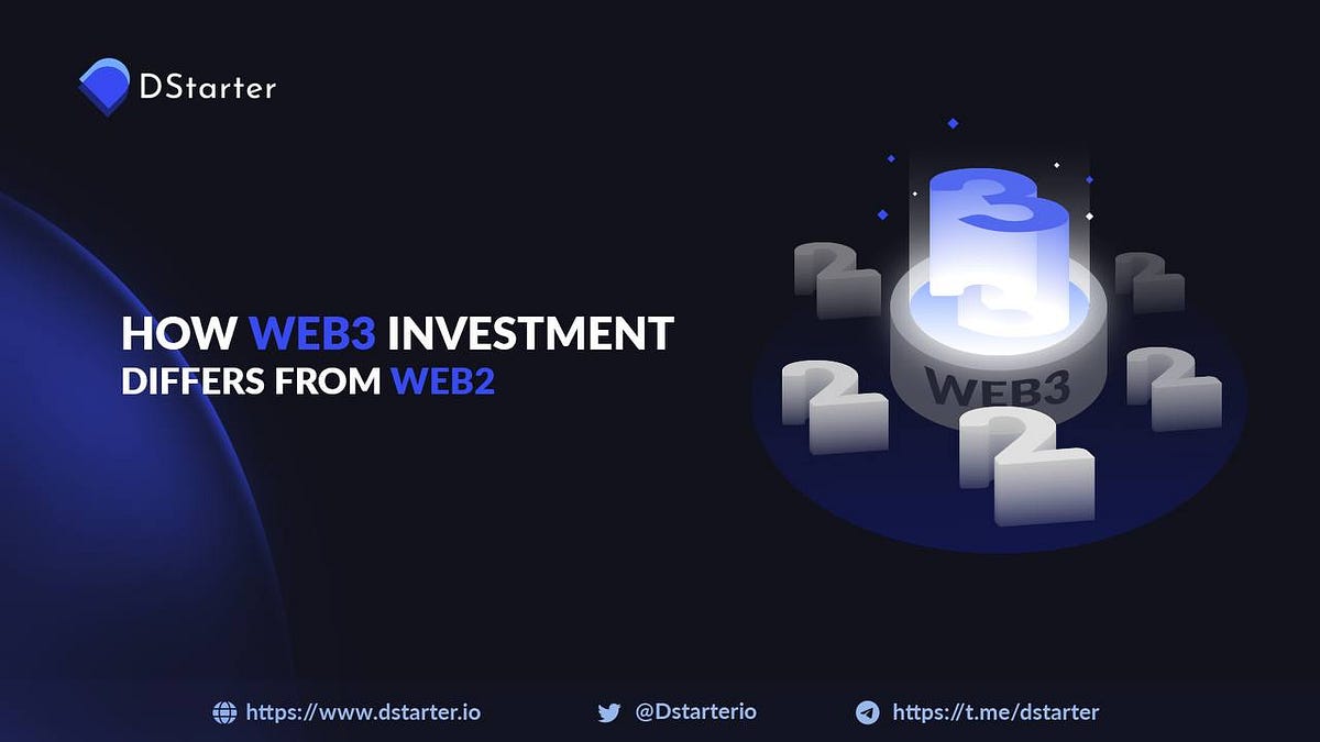 What are the differences between Web3 and Web2 investments? | by ...