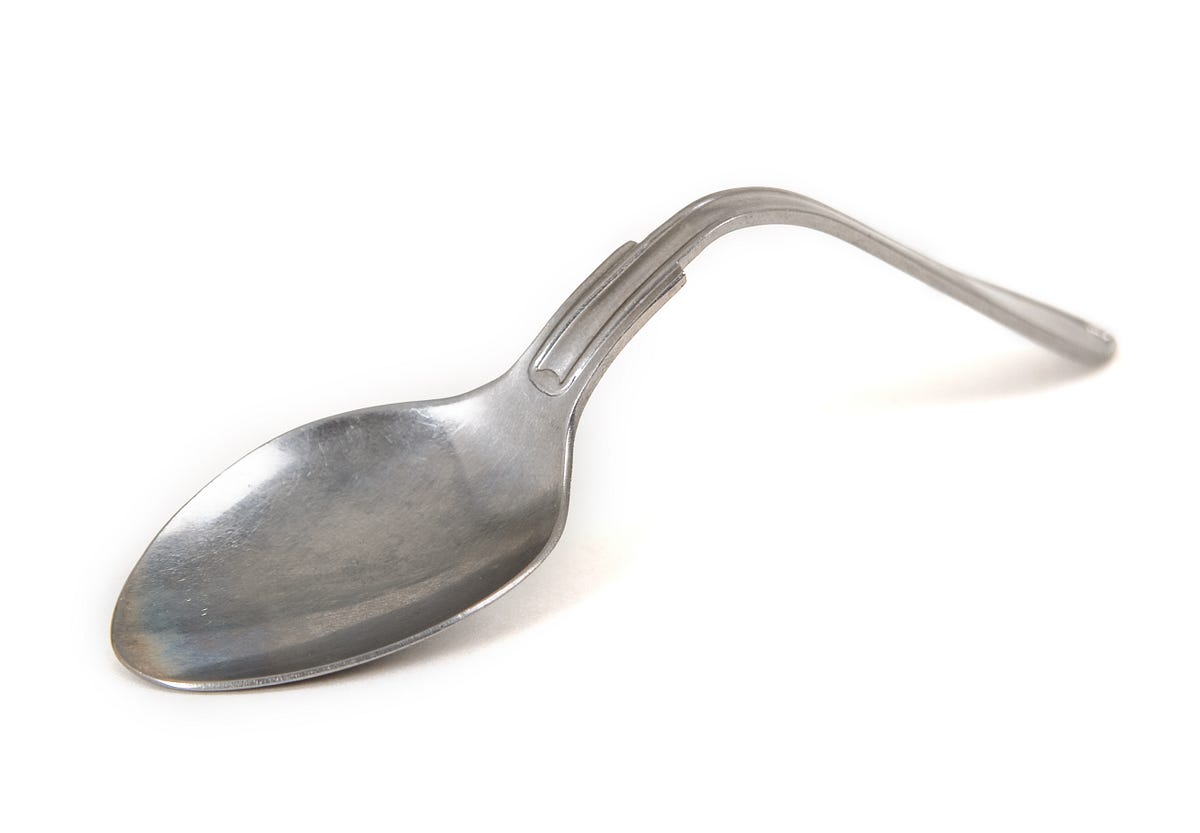 Spoon Bending When I was a youngster, I was super psychic… in fact, I ...