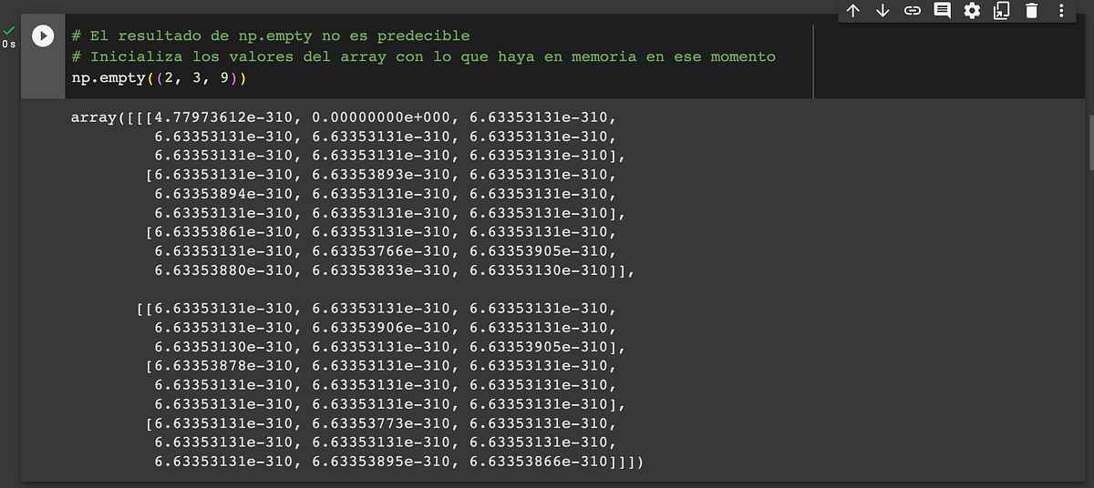 Introducción a Numpy. Antes de continuar con las siguientes… | by ...