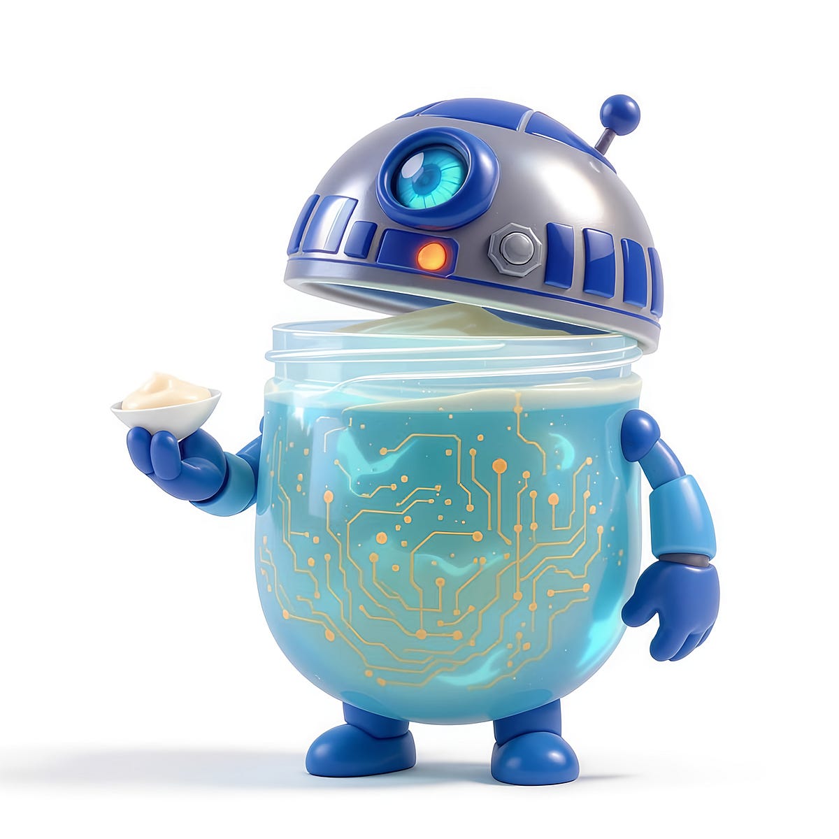 The Goldiplug Saga: Lube-4U — Custodian Droid of the Sacred Slick | The ...