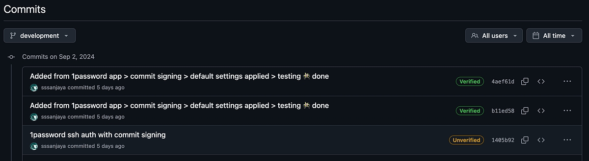 Secure Your Git Workflow Signing Commits With 1password Ssh For Github And Gitlab By Jay H