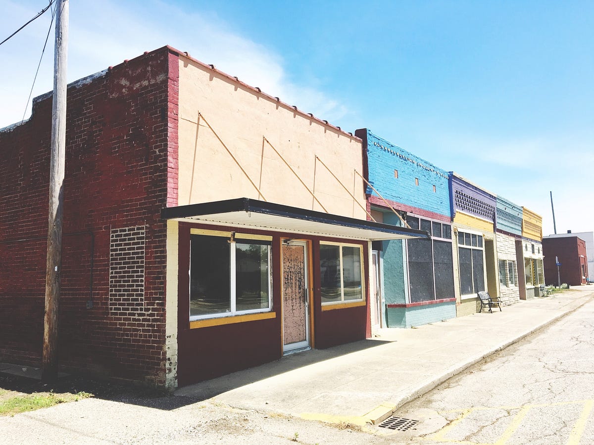 Empty Storefronts in Small Town, USA | by Maggie Beutler | Medium