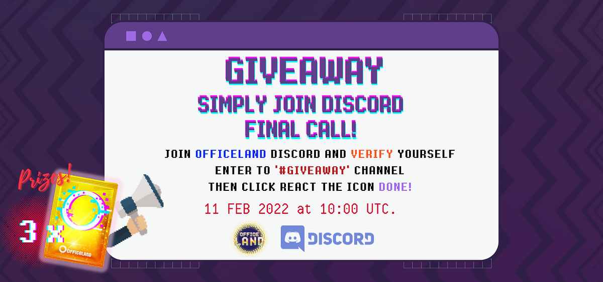 Giveaway Invite Discord Event. Good day, Officelander! We have heard ...