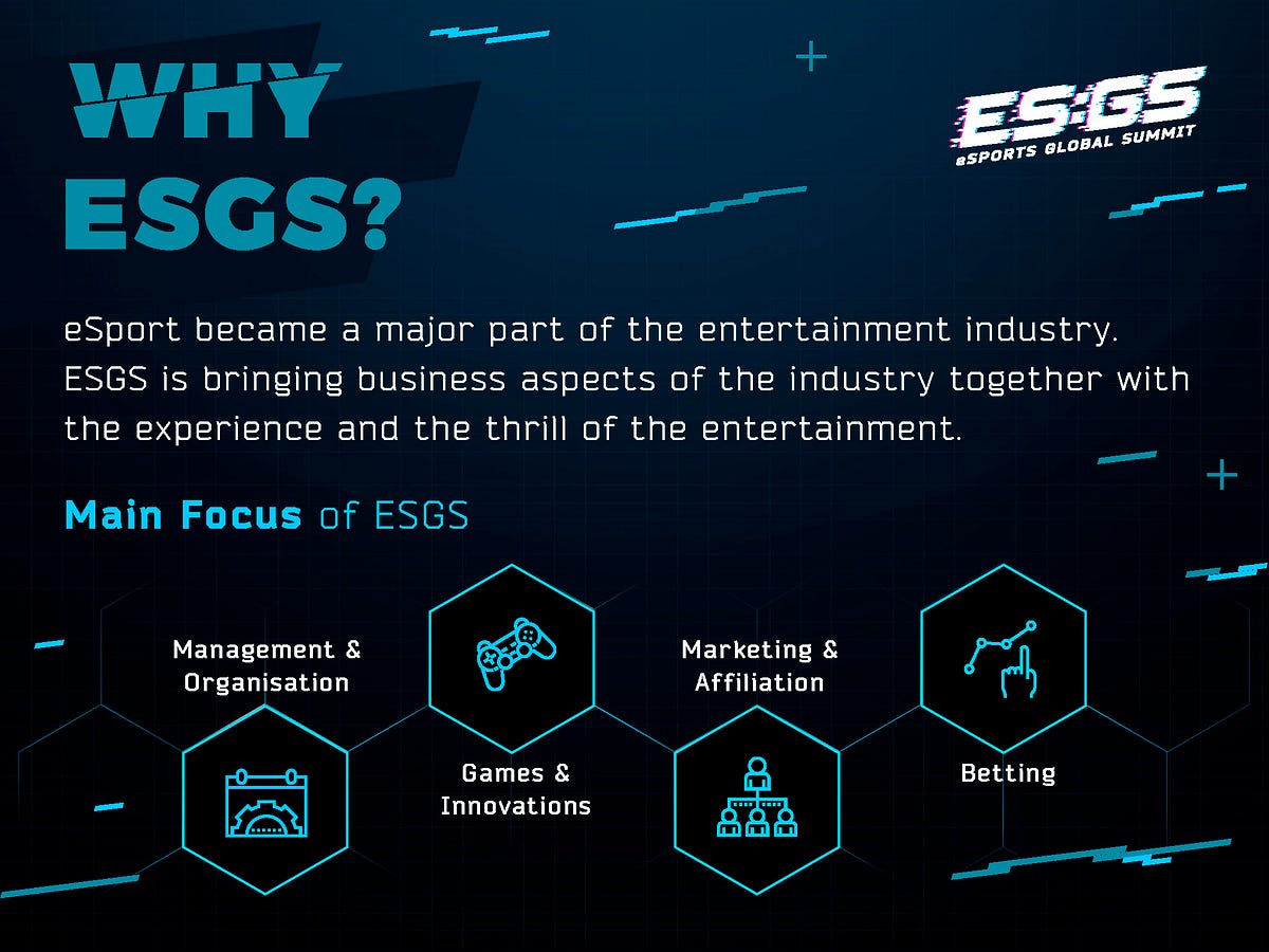 Why ESGS?. Esports 🎮 became a major part of the… | by esgs global ...