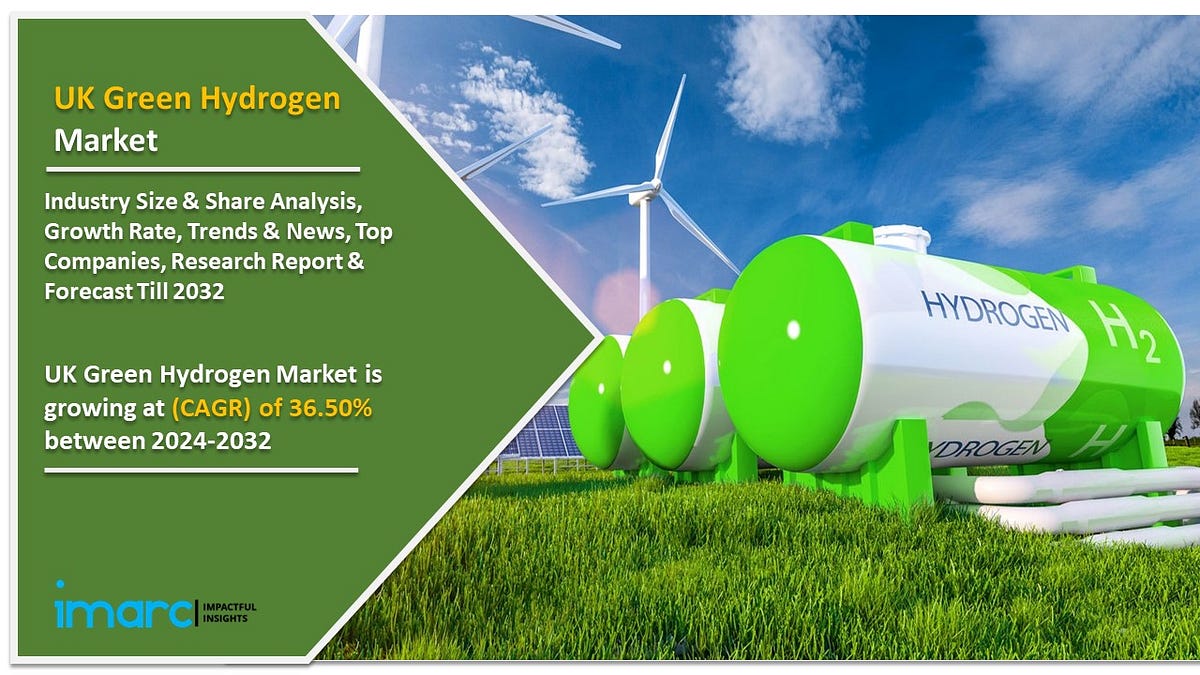 UK Green Hydrogen Market Set to Expand at 36.50% CAGR by 2032 | by Sam Walter Lynn | Aug, 2024 ...