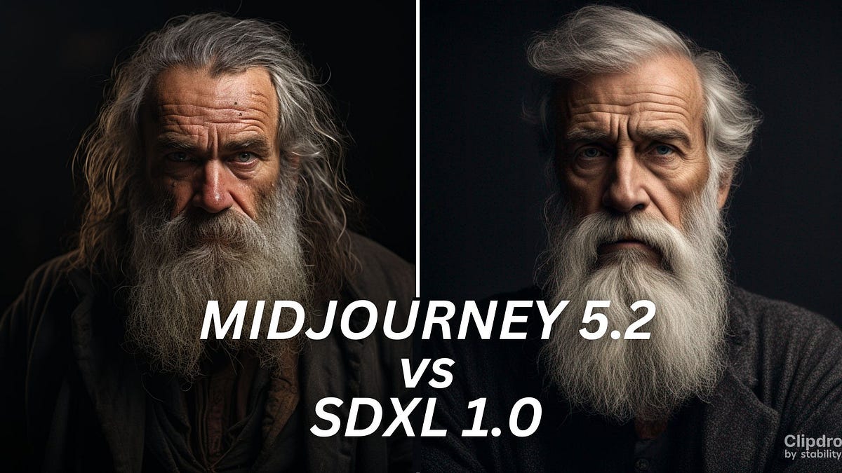 SDXL 1.0 vs MidJourney 5.2 — Same Prompt, Different Results | by Jim Clyde Monge | Generative AI