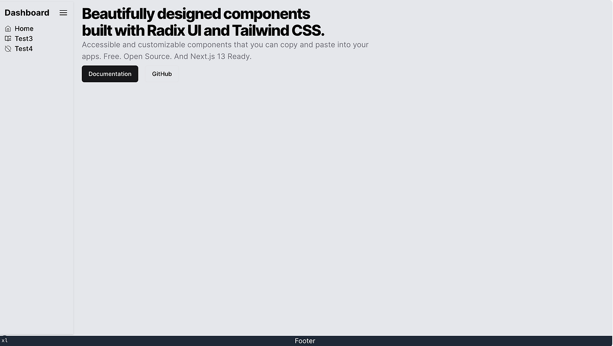 Writing a Sidebar Navigation in NextJS using chadcn/UI | by Gerald Fuchs | Medium