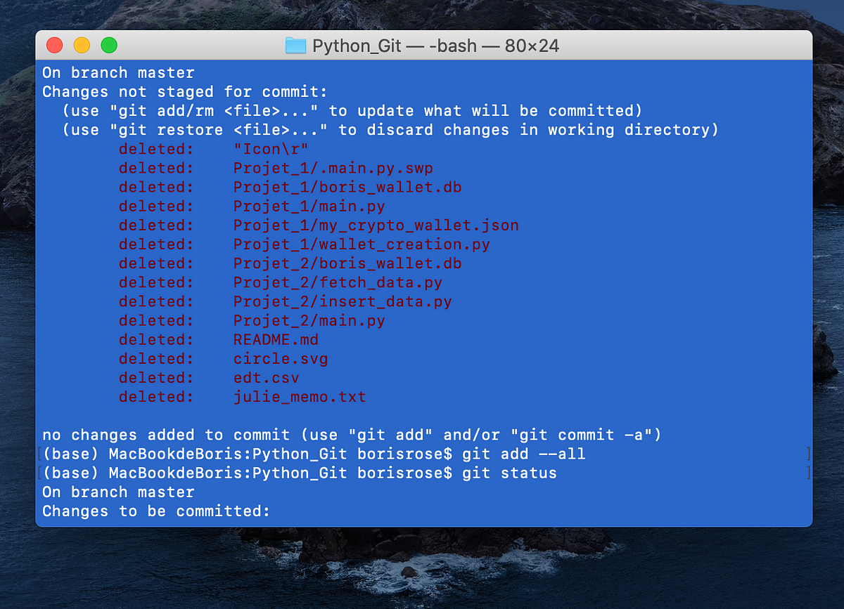 Git/ Le message du dernier commit : comment le modifier. | by Boris ... Git/ Le message du dernier commit : comment le modifier. | by Boris ...