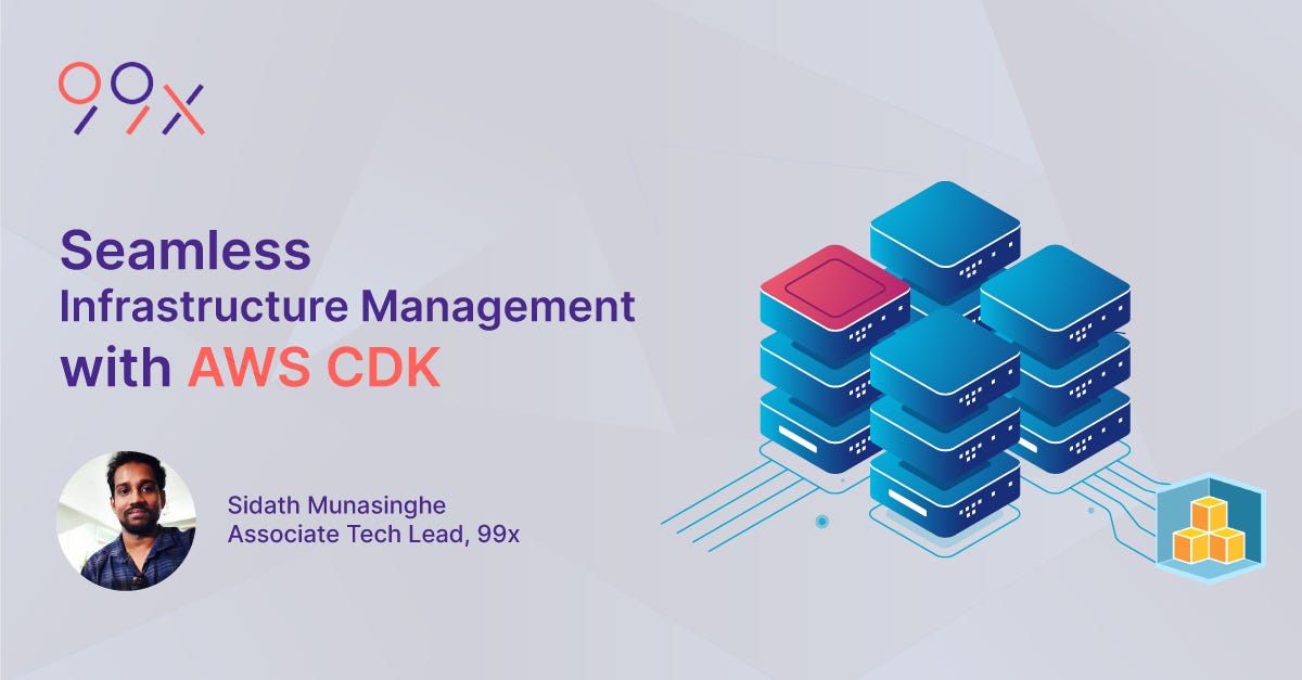 Seamless Infrastructure Management with AWS CDK | by Sidath Munasinghe | Engineering at 99x