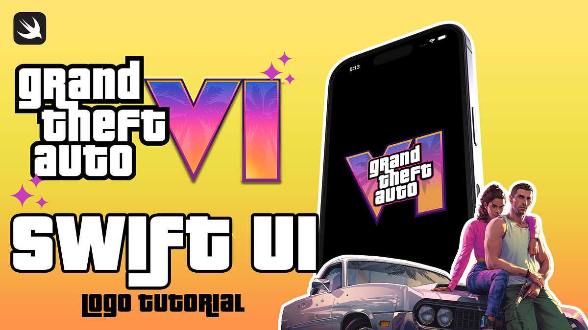 Creating the GTA VI Logo in SwiftUI | by Anup D'Souza | Stackademic
