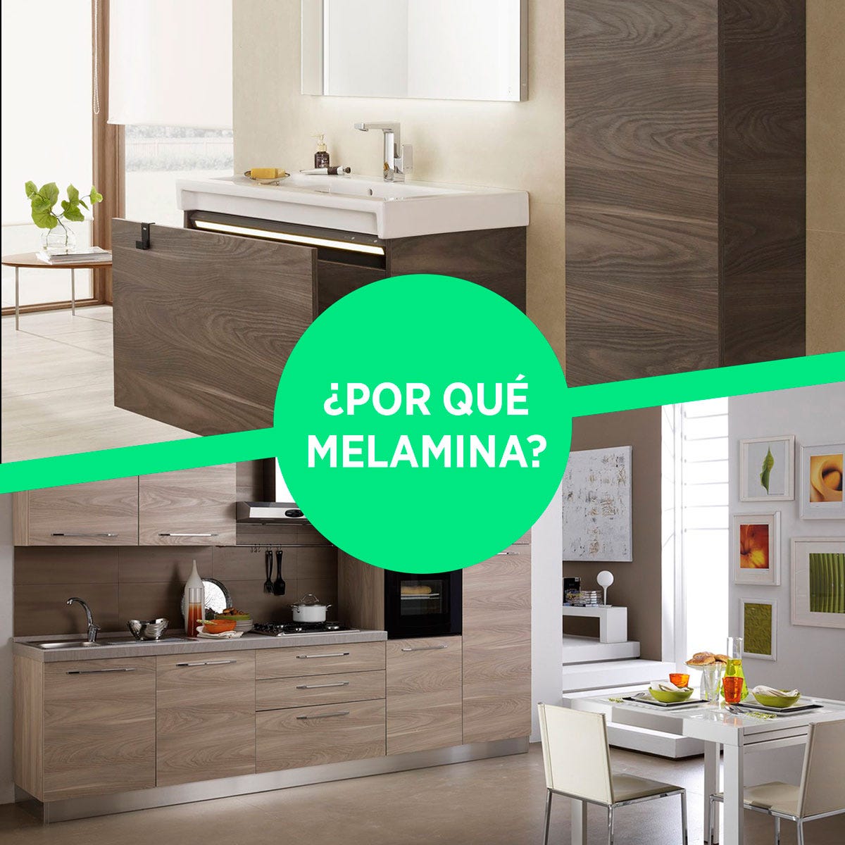 Melamina: ¿Por qué se convirtió en el material preferido para muebles ...