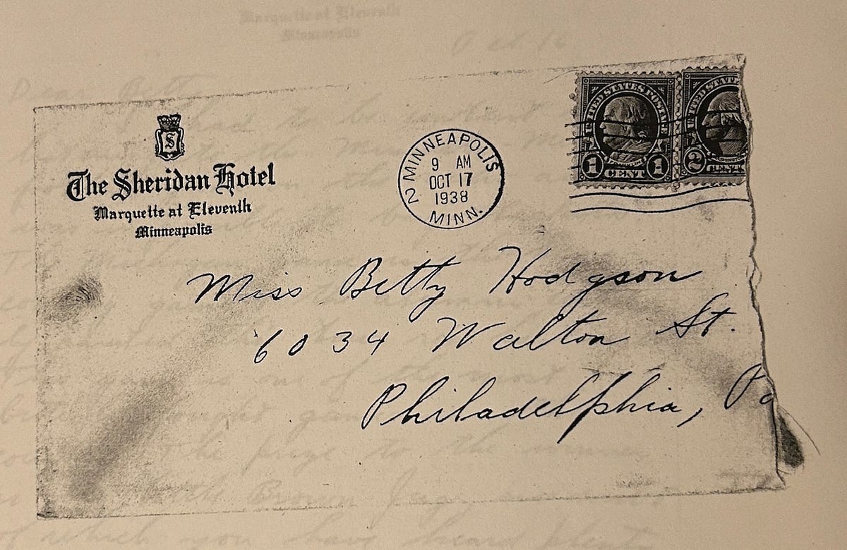 Grandfather Railroad Letters, Oct 17 1938 Minneapolis 6 of 46 | by ...