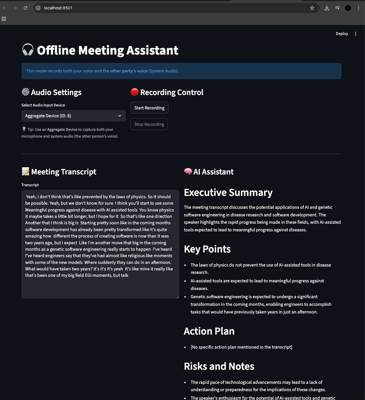 The Paradox of High-Security AI: Why I Built a Fully Offline Meeting ...