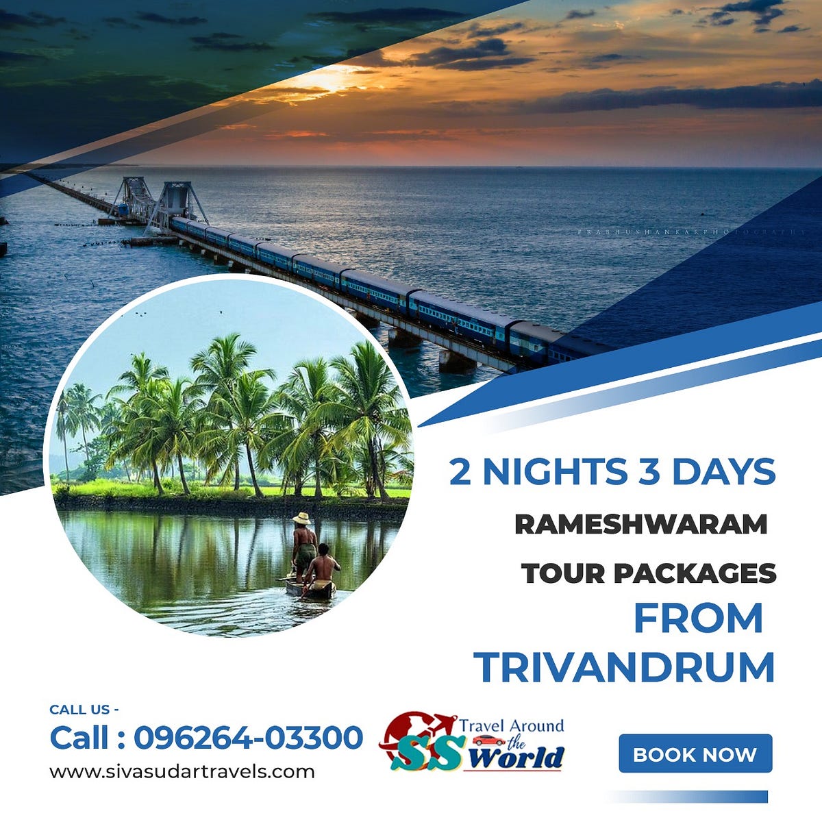 2 Nights 3 Days Rameshwaram Tour Package from Trivandrum | by Sivasudartravels | Medium