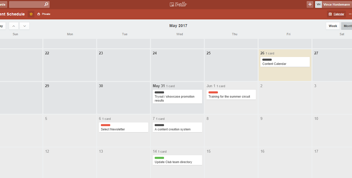 Building your content calendar cannot be something you do half assed ...