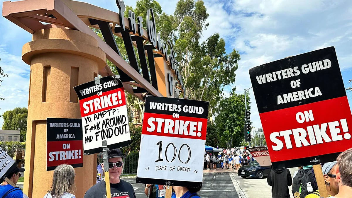 The WGA Strike: Day 100 - Go Into The Story