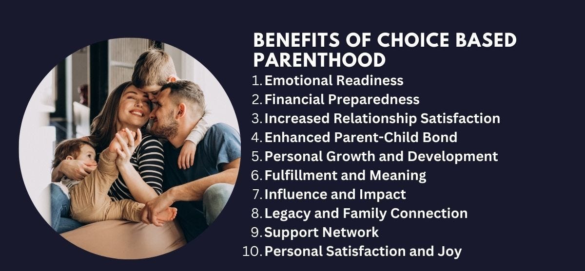 Benefits of choice based parenthood | by Dr Anil Yogi PhD | Medium