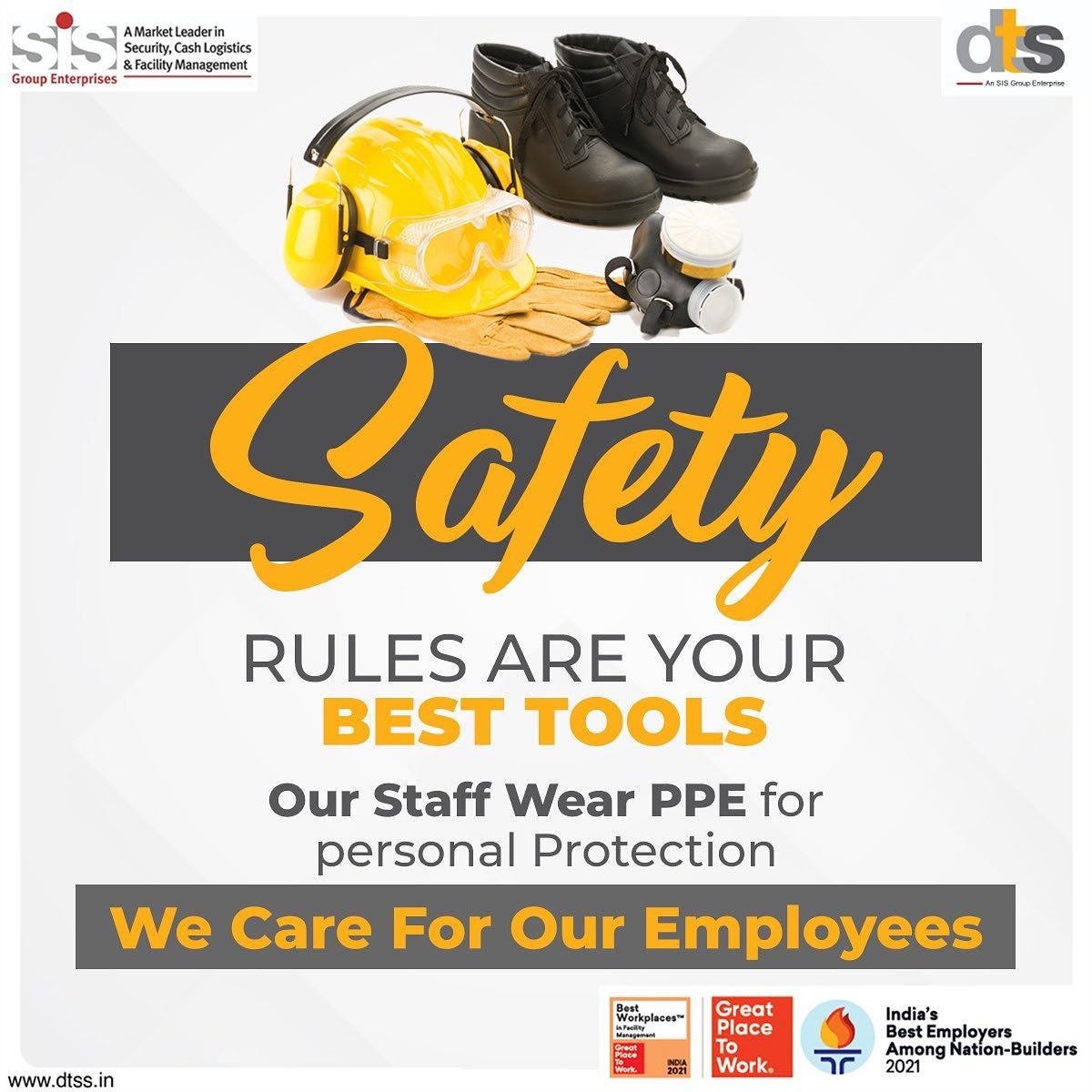 We believe in keeping our employees safe as we know safety first is ...