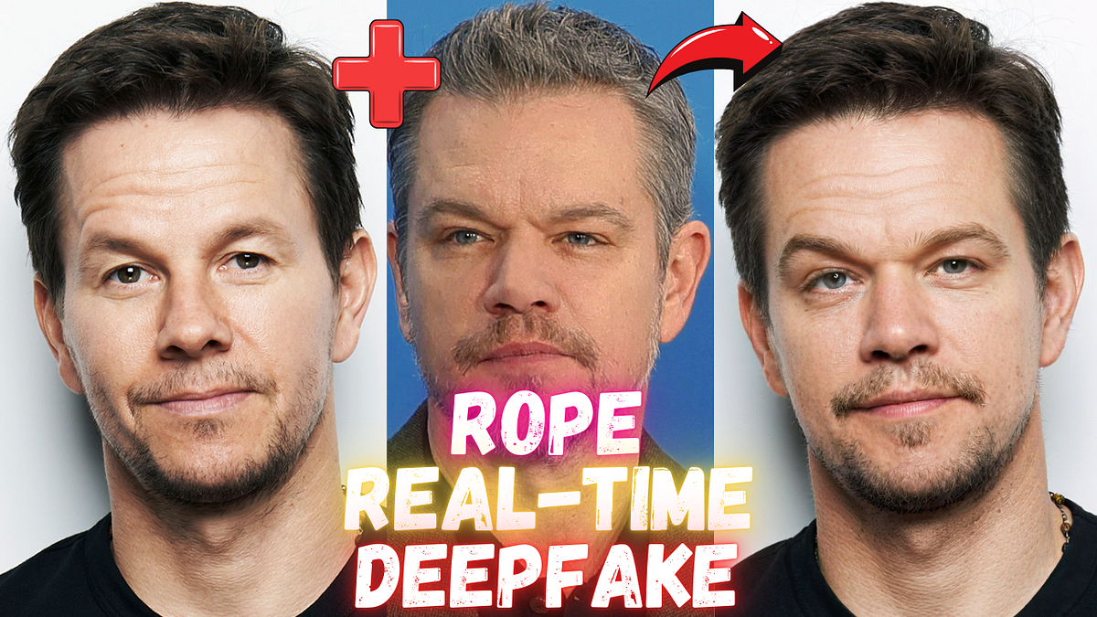 Real-Time Webcam DeepFake / Face Swapping with Rope Pearl Live — Single ...