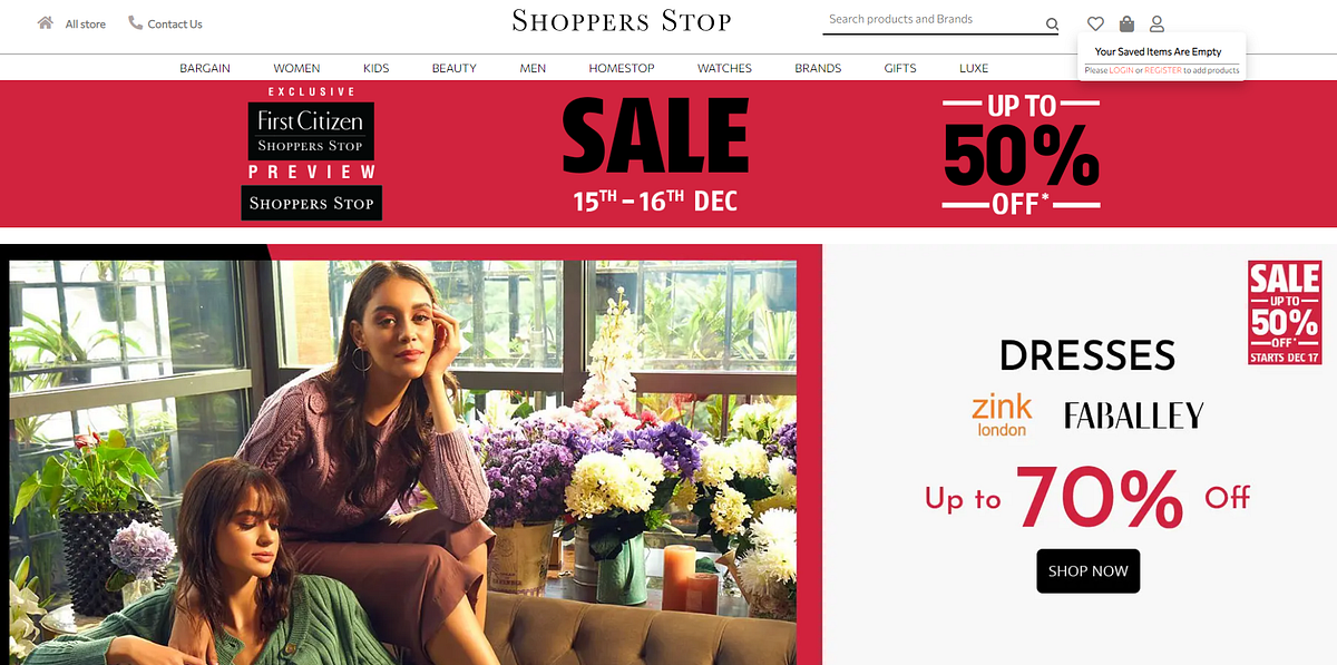 How do we make a shopperstop.com website clone in just 7 days? | by Smrutiranjan Patra | Medium