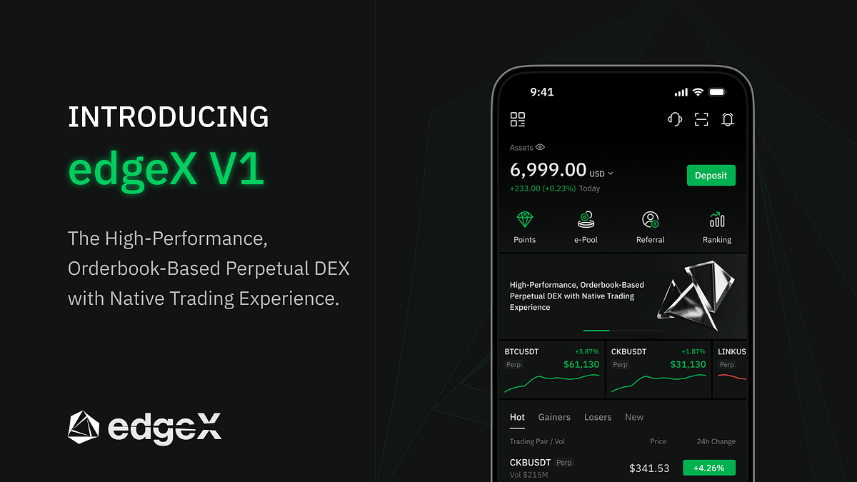 Introducing edgeX V1: The High-Performance, Orderbook-Based Perpetual ...