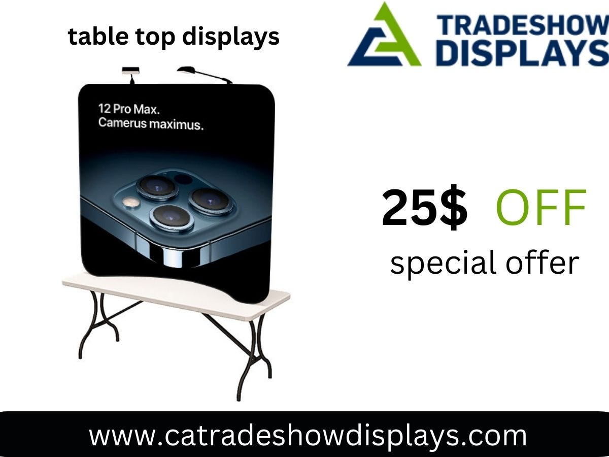 Table Top Displays Capture The Potential Of Their Brand | by ...