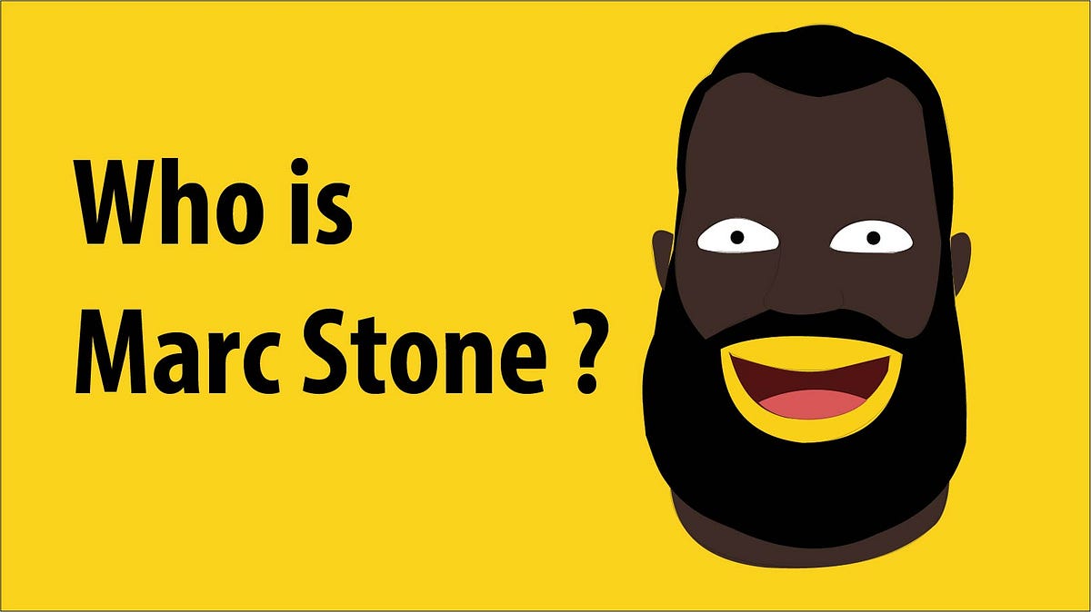 Who is Marc Stone?. Hey there, | by Marc Stone | Medium