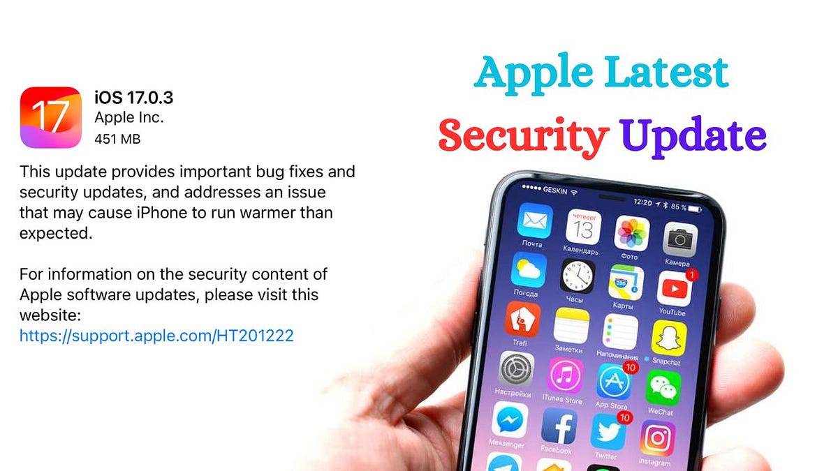 2024 Apple Latest Security Update Feature For iPhone Users Keeps Your ...