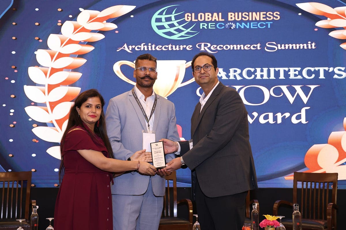 We got the Architect’s WOW Awards at Architecture Reconnect Summit by Global Business Reconnect ...