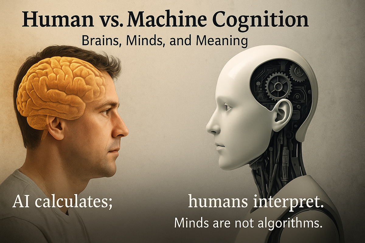 Human vs. Machine Cognition: Brains, Minds, and Meaning | Medium