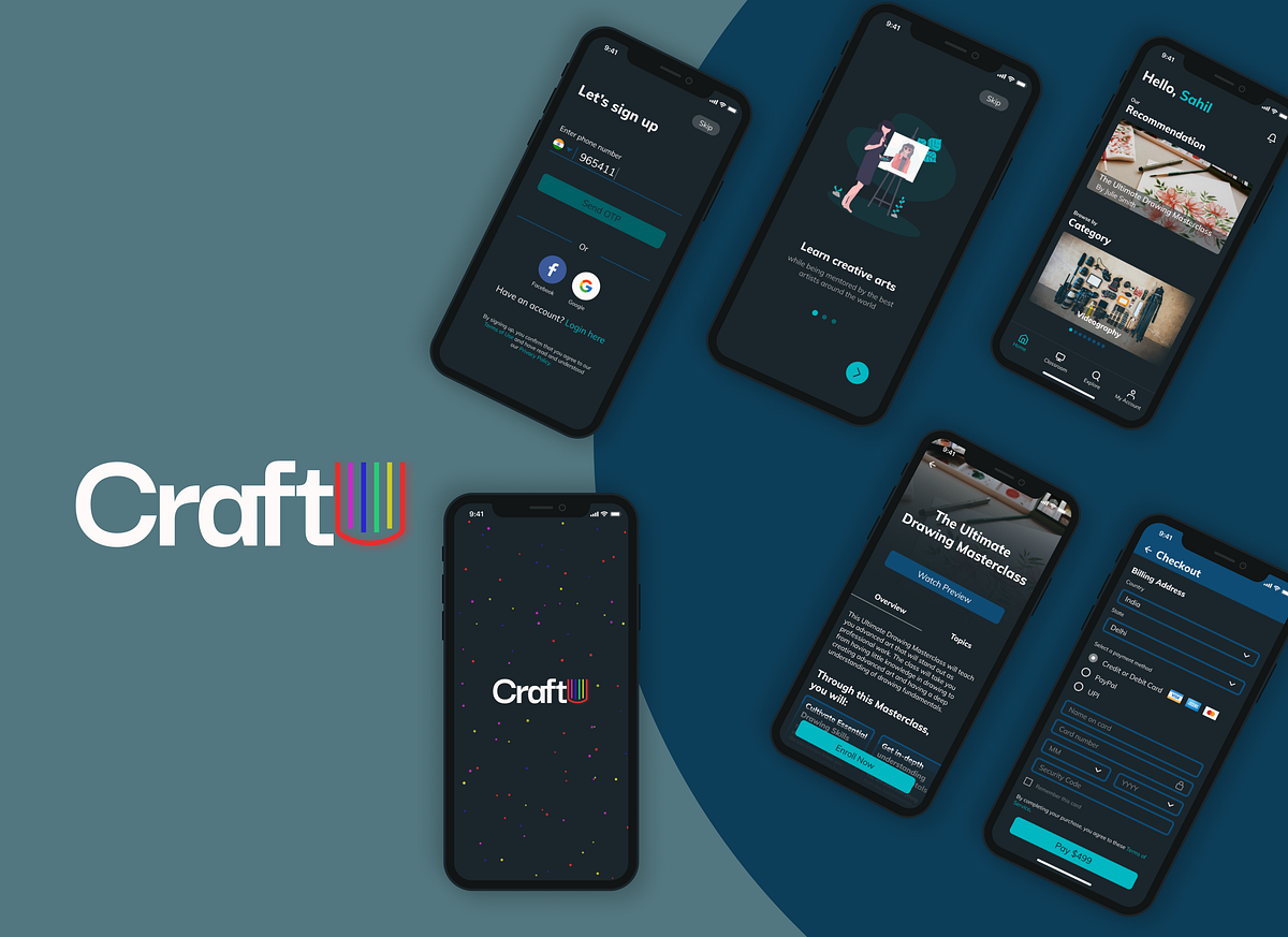 Designing an app that teaches Creative Arts - A UI/UX Case Study | UX ...
