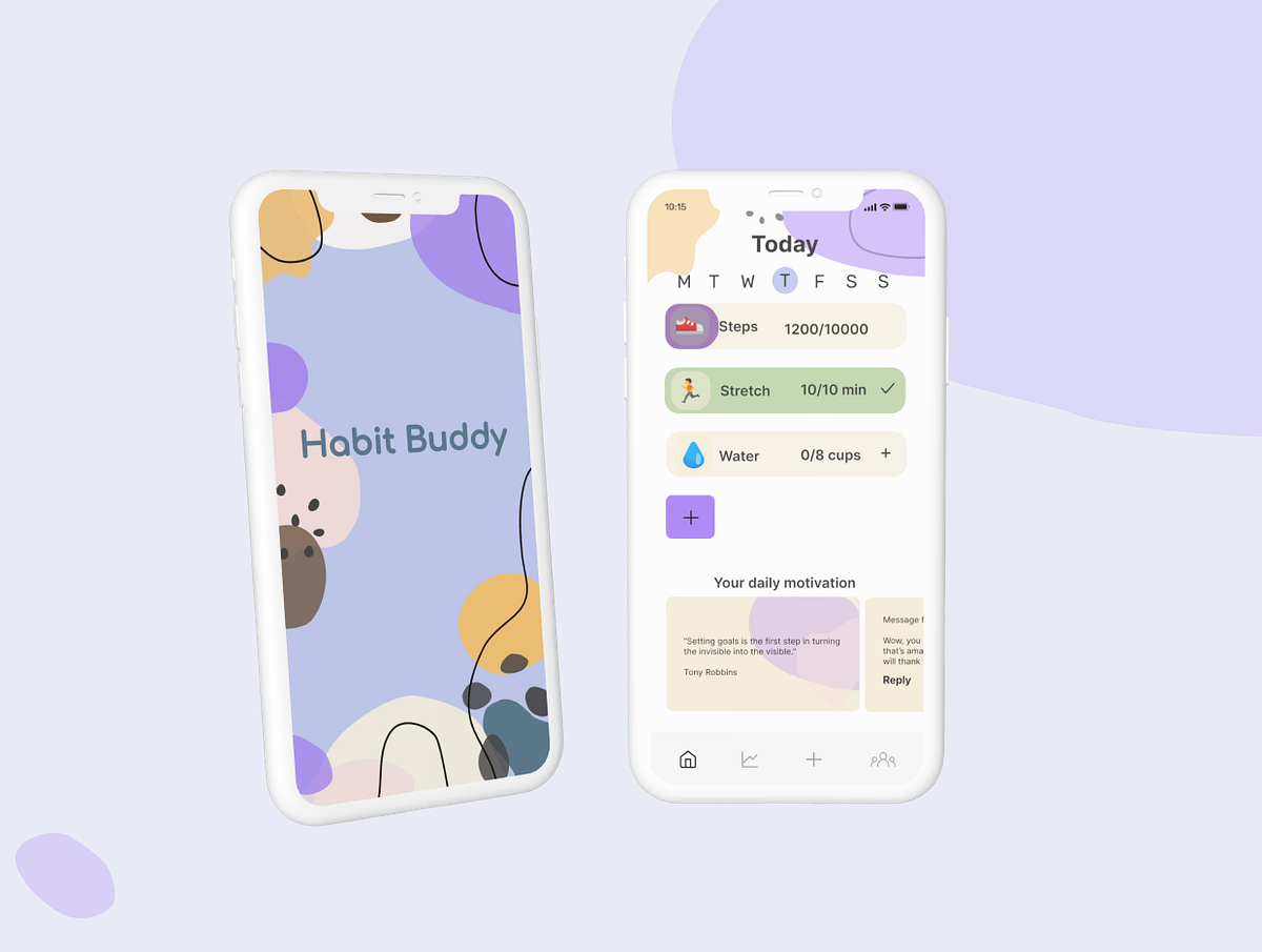 Habit Buddy — an app for creating and keeping good habits | by Ana ...