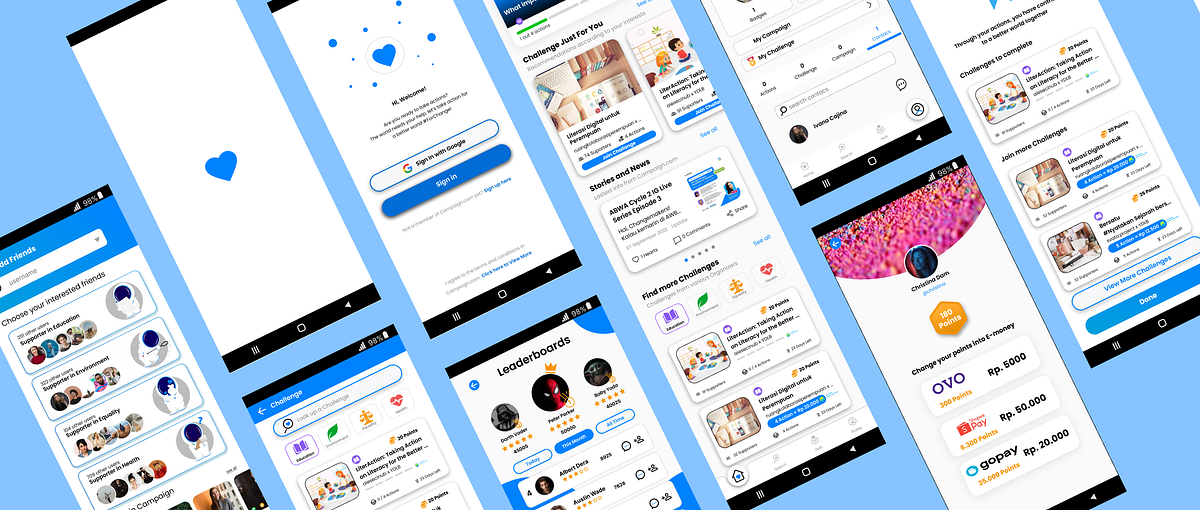 UX Case Study: Redesign Campaign App | by Agung Kurniawan | Medium