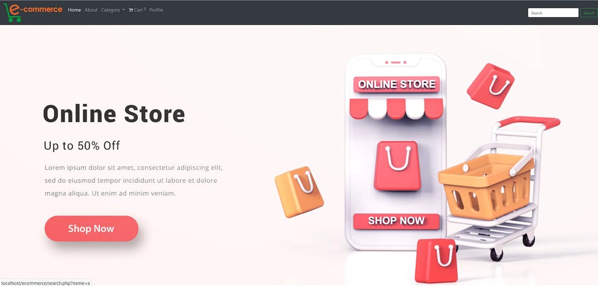 Online E-commerce Web application (For Schools & University) - Hawkdive ...