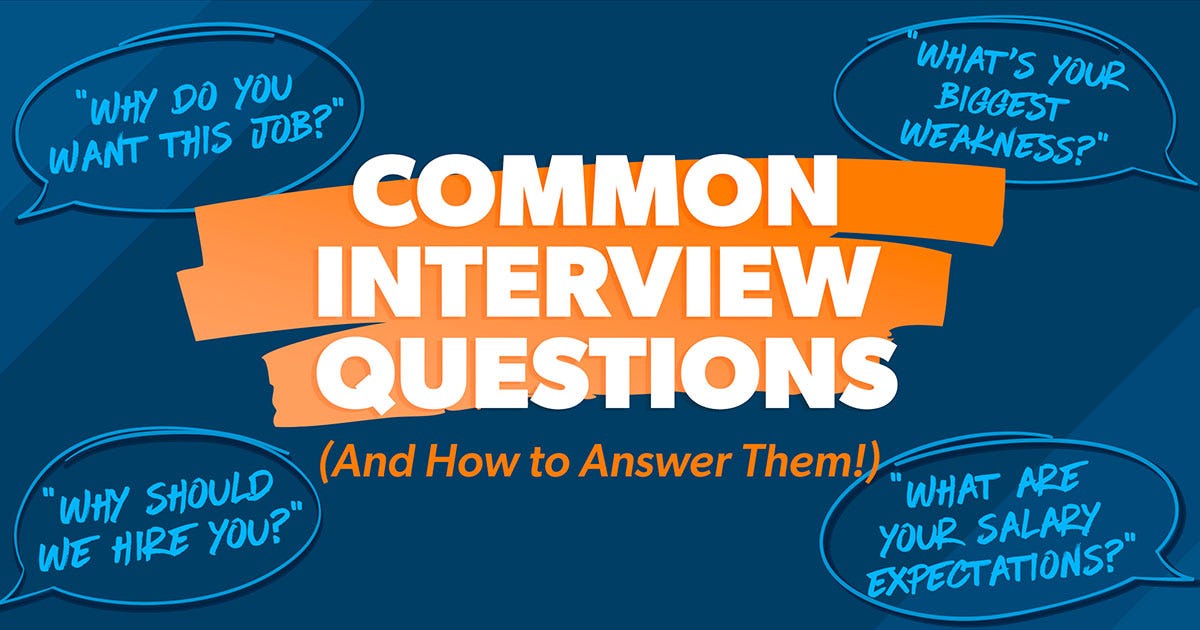 Master Your Next Interview: Essential Questions and Smart Answers for ...