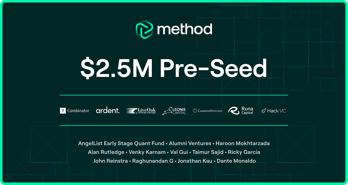 Why We Invested: Method Financial | by Ardent Venture Partners | Medium