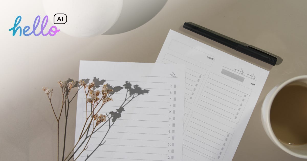 How To Generate Checklists With ChatGPT Prompts Using Hello | by ...