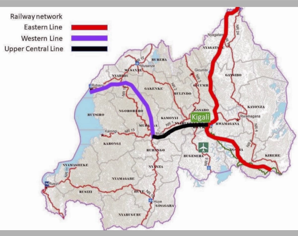 Kagame’s Latest Development Plan Includes Three Railway Lines Across ...