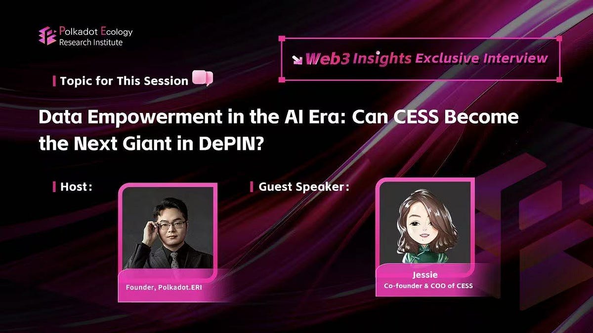 Web3 Insights丨Data Empowerment in the AI Era: Can CESS Become the Next ...